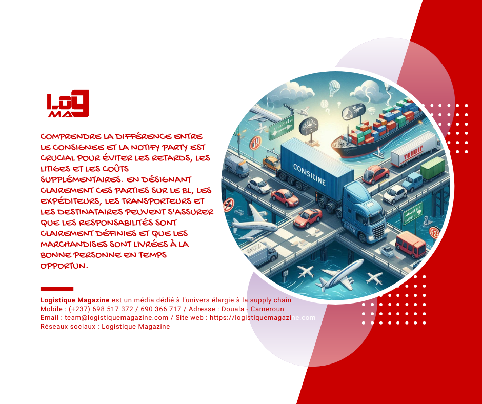 Consignee vs Notify Party dans le Transport International : Différences ...